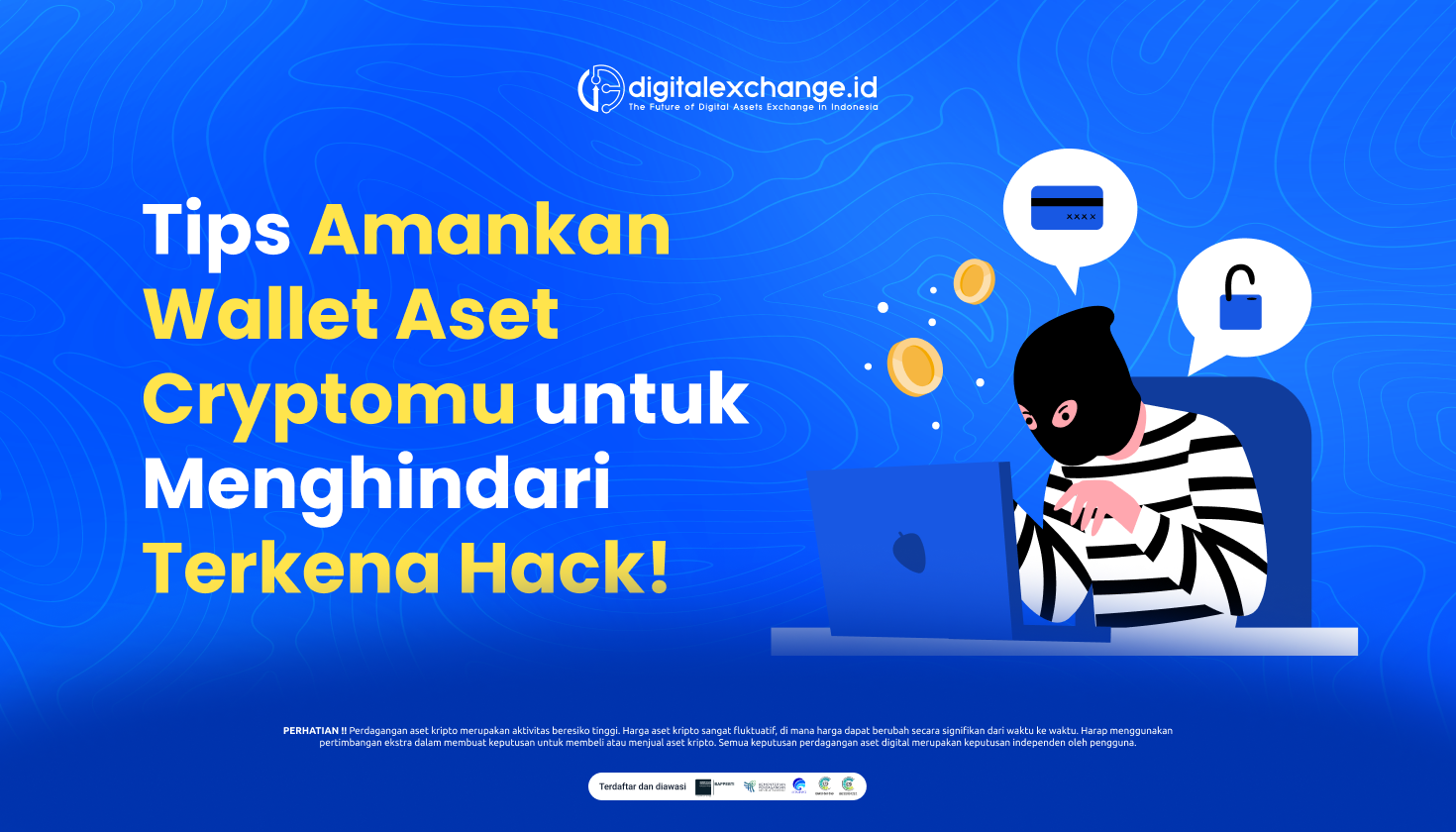 Tips amankan wallet crypto untuk menghindari terkena hack